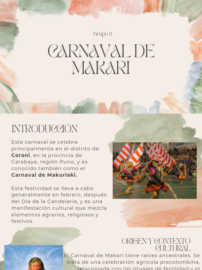 Proyecto Vintage | PDF | Carnaval