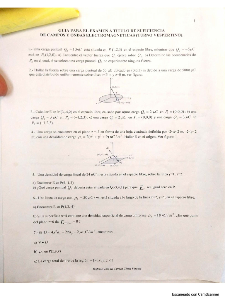 Campos y Ondas Guia ETS | PDF