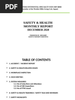 EHS Calendar With Plans Scheduled | PDF