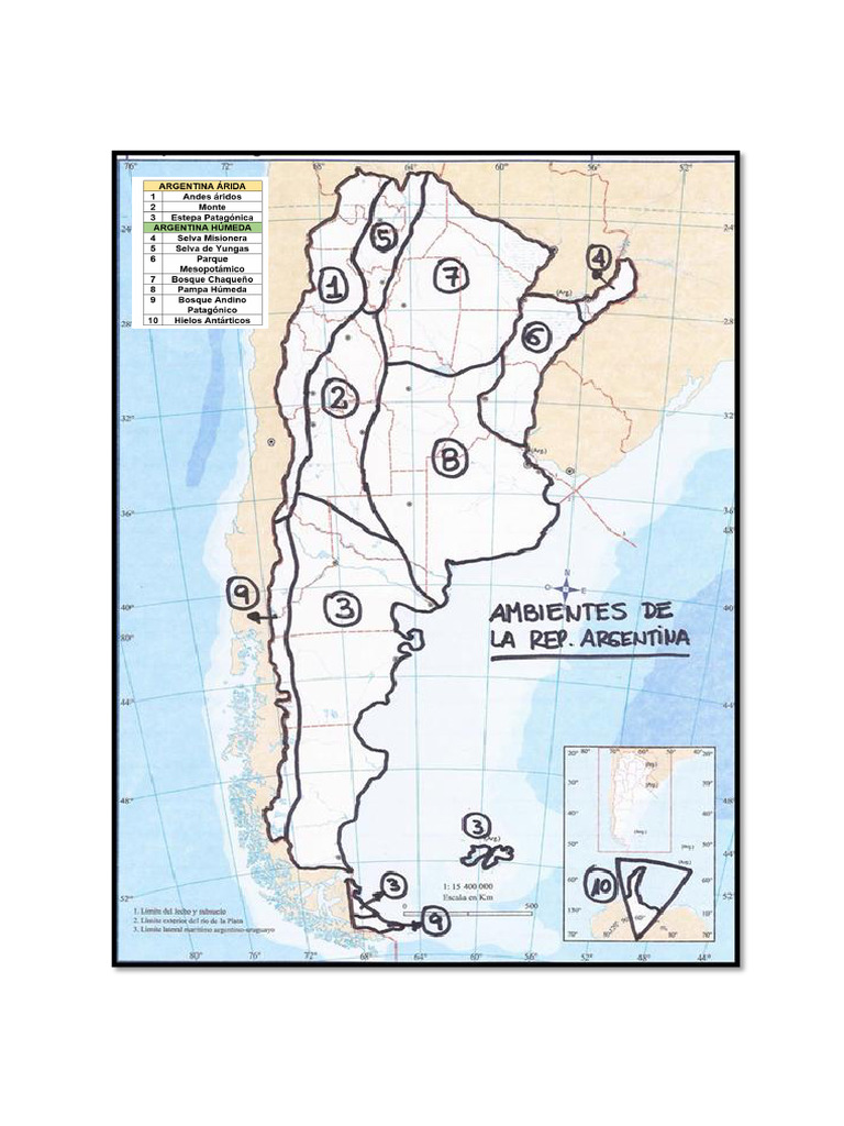 Mapa de Ambientes de Argentina | PDF