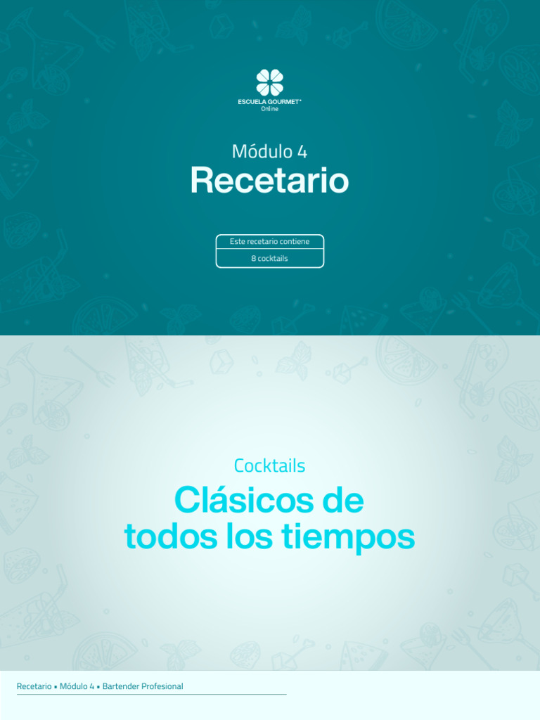 Gin Tonic | PDF | Cócteles | Barman