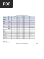 Hourly Mood and Symptom Tracking Chart ODF | PDF