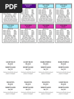 Monopoly Property and Chance Cards List | PDF