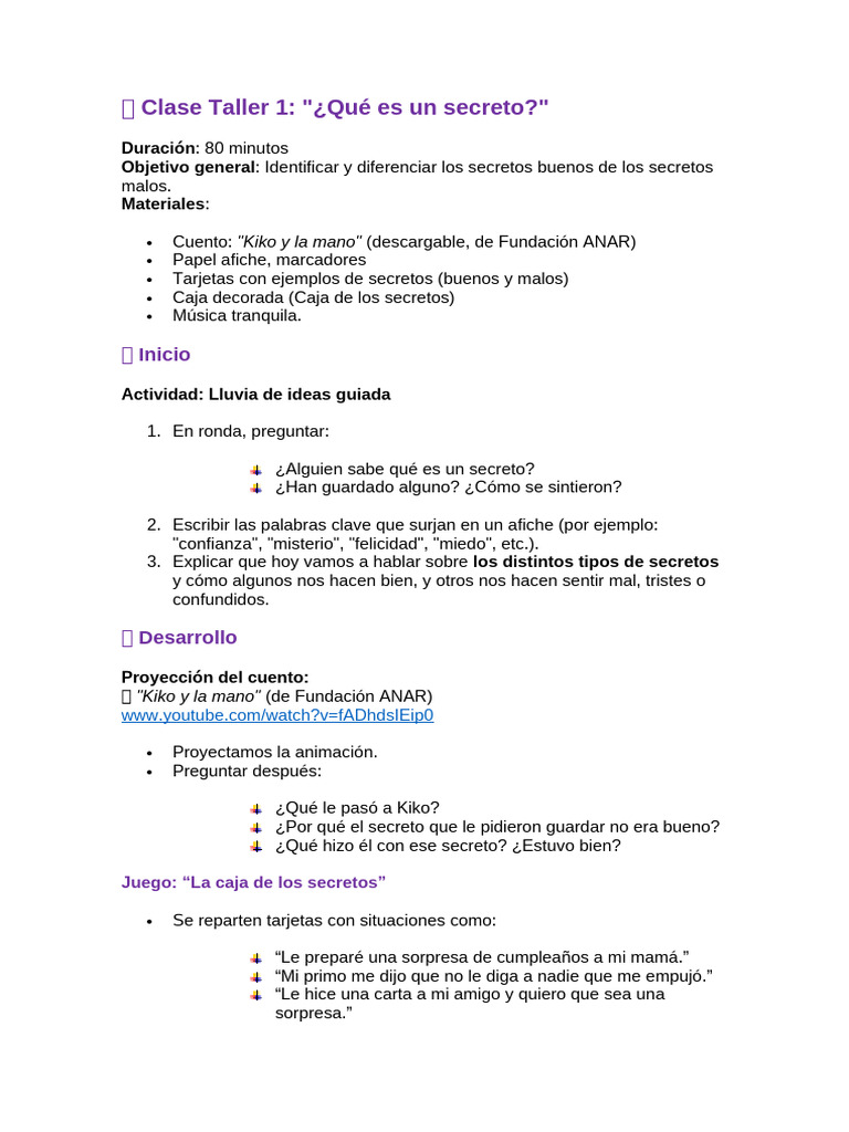 Clase Taller 1 ESI | PDF