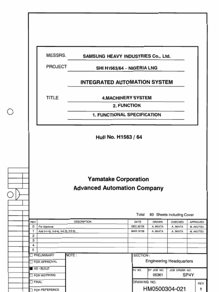 SA7 MachineryFunction 1 | PDF