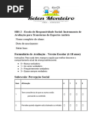 Teste AQ-10 para Adolescentes com Autismo | PDF