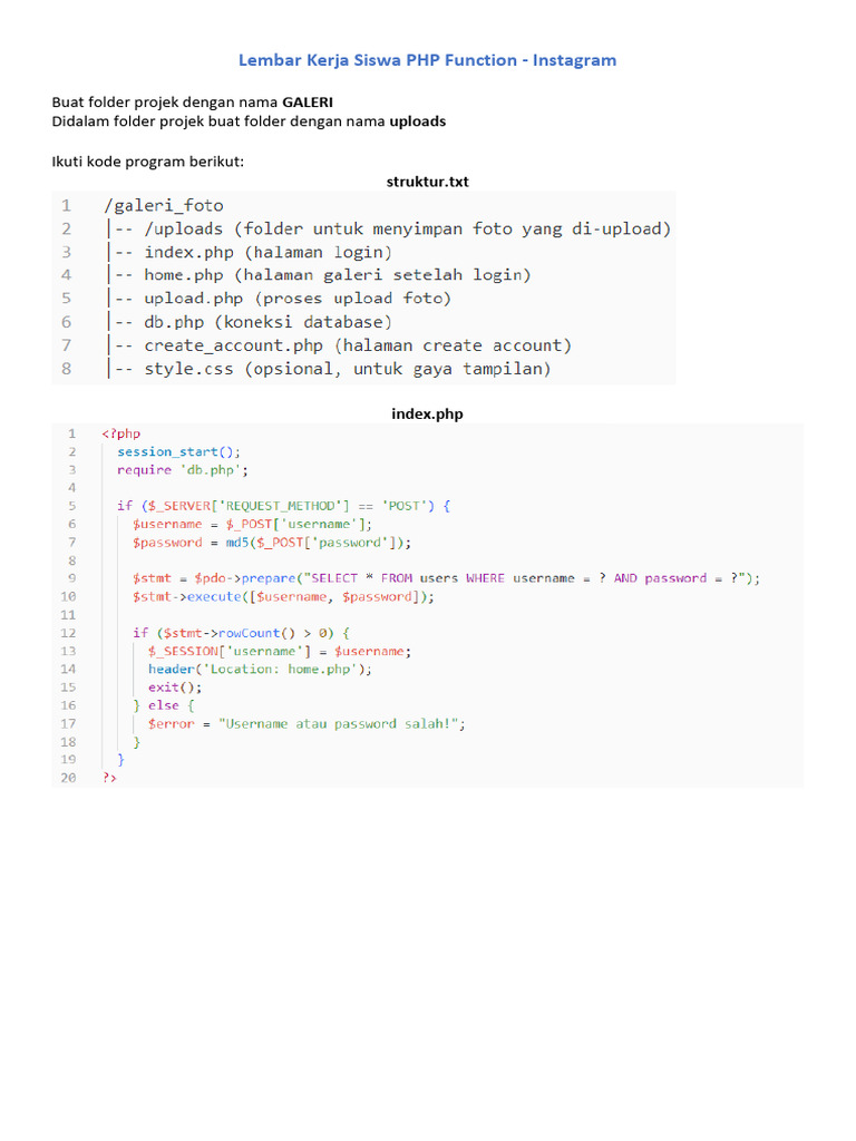Lks Function - Galeri | PDF