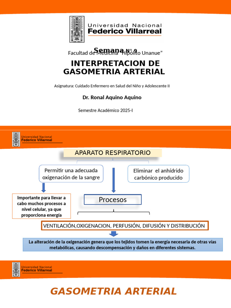 Interpretación De Gasometría Arterial Pdf Sangre Fisiología