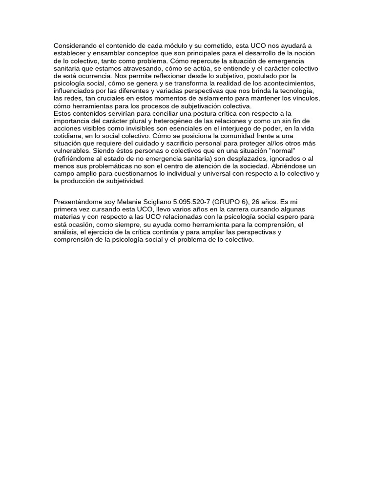 Primer Consigna | PDF