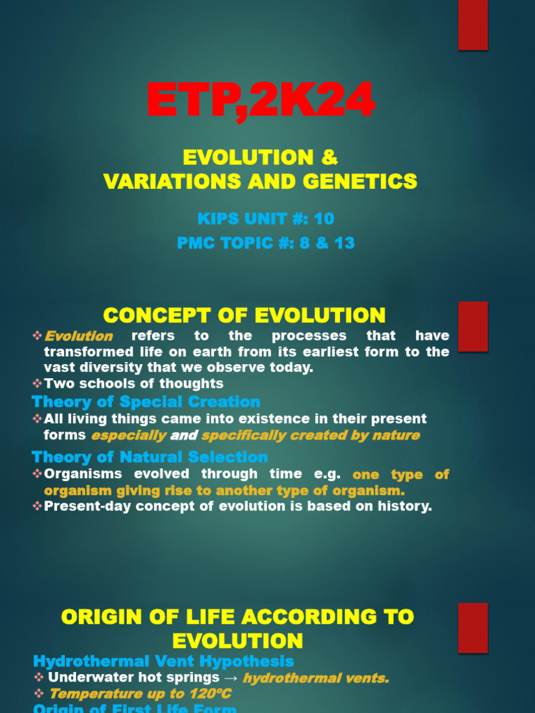 MSR, Lecture KIPS Unit 10 | PDF | Genetic Linkage | Dominance (Genetics)