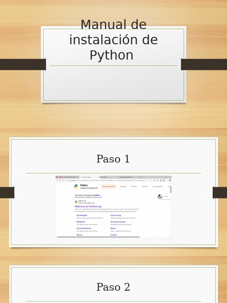 Guia de Instalacion para Descargar Python | PDF