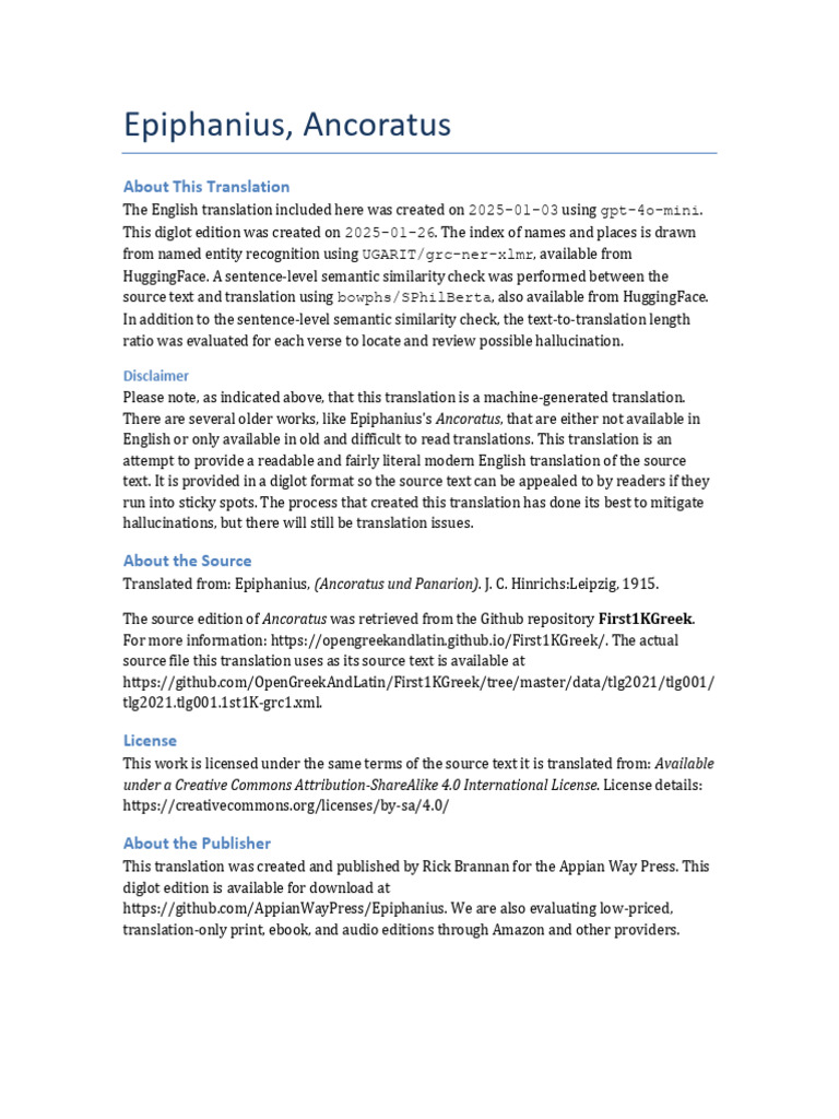 Diglot Ancoratus | PDF | Trinity | Holy Spirit