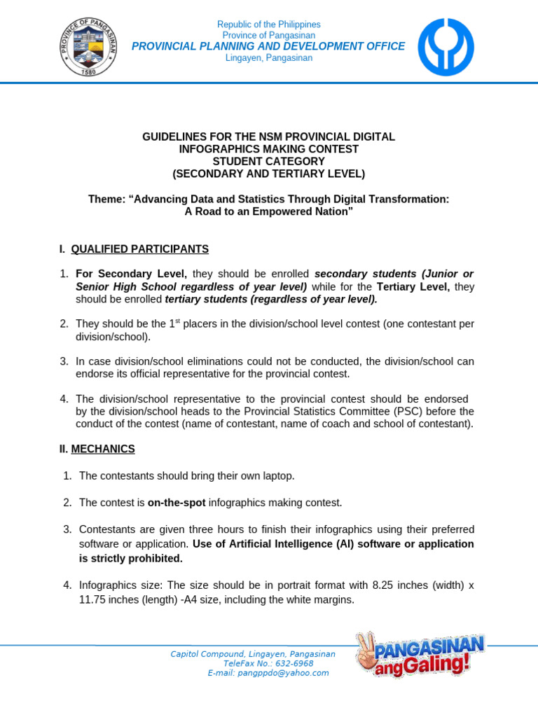 3 Infographics Provincial Guidelines | PDF