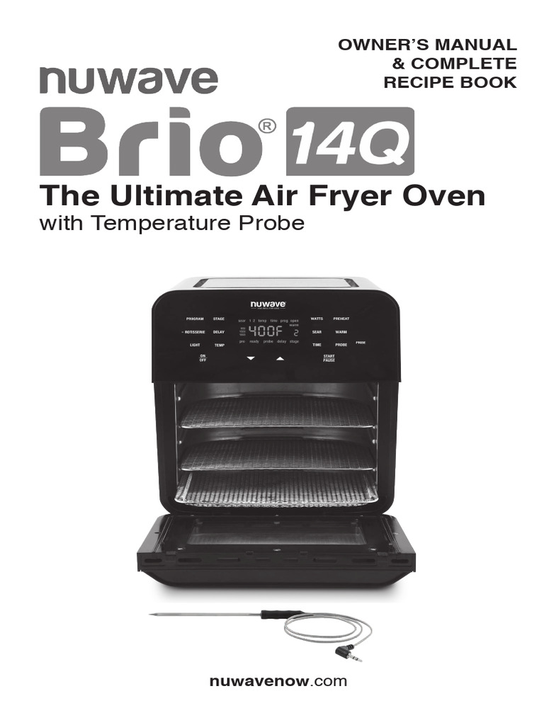 Nuwave Brio Air Fryer Manual