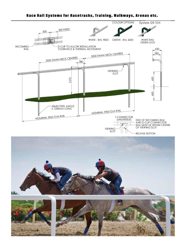 Race Track Fencing Systems | PDF