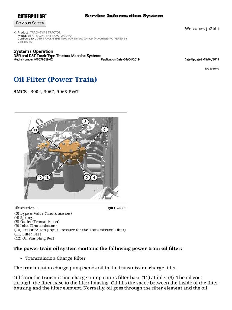 Oil Filter Power Train | PDF