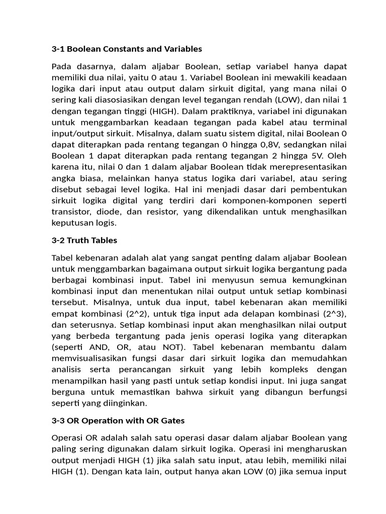 Logika Bab 3 | PDF
