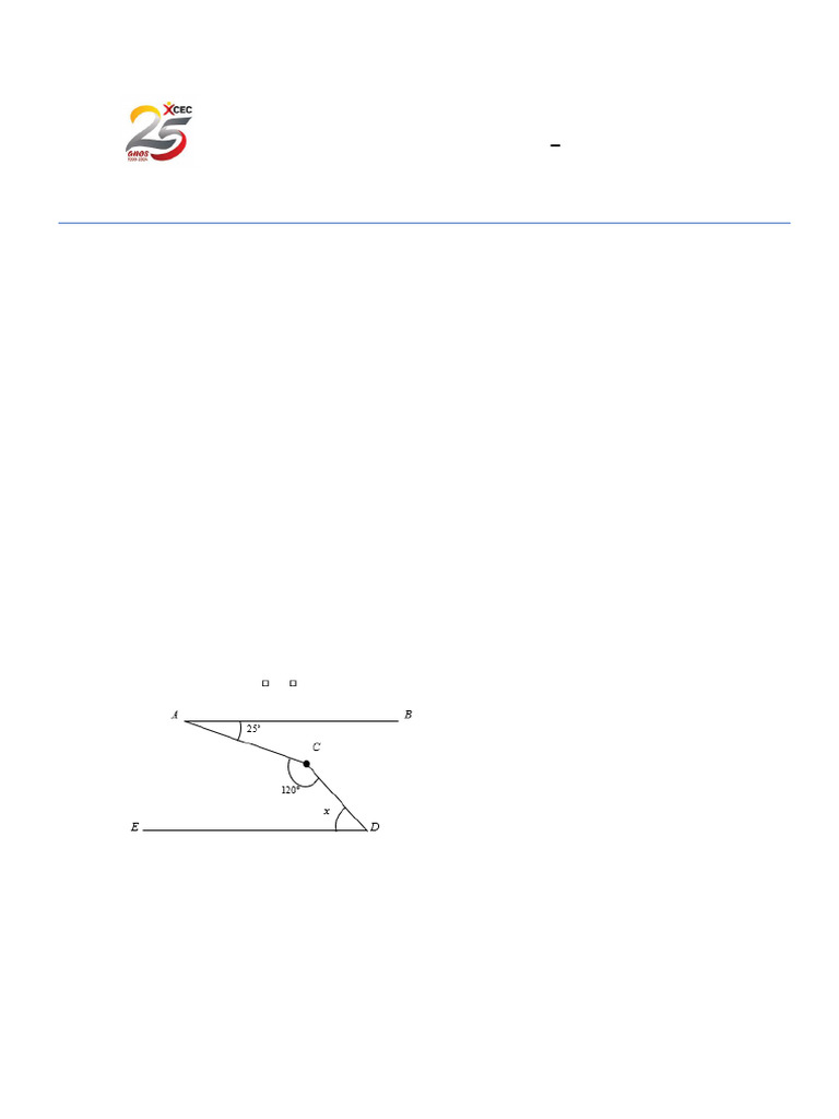 Lista para A p3 8 Ano | PDF | Ângulo | Polígono