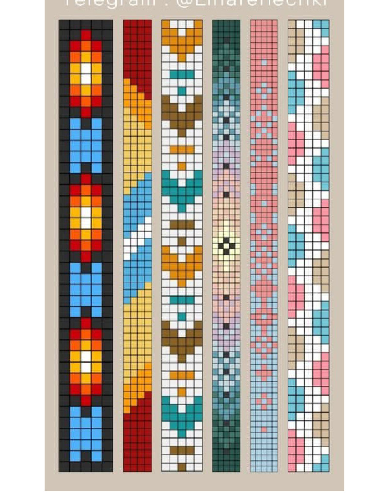 Planos para Manillas Mostacilla de Manera | PDF