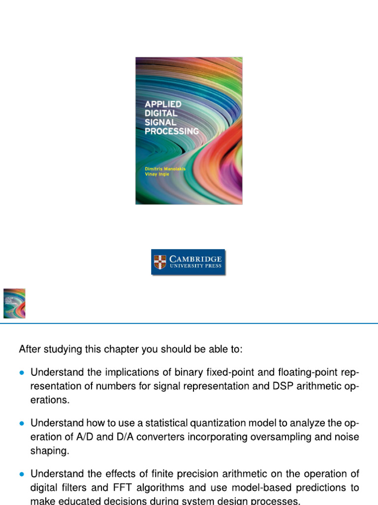 ADSP-15 Finite Wordlength Effects | PDF | Digital Signal Processing | Signal Processing