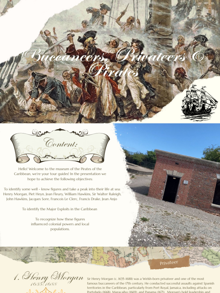 Buccaneers, Privateers, and Pirates | PDF | Francis Drake | Privateer