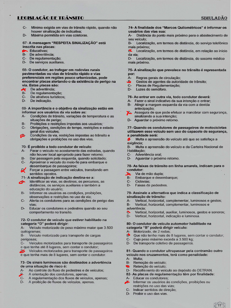 Sinaliz Exerc 2 | PDF