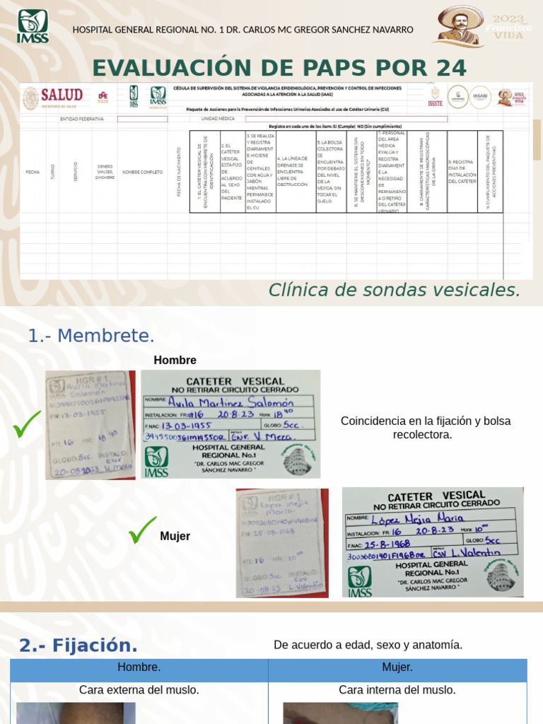Evaluación de PAPS Por 24 Hrs | PDF