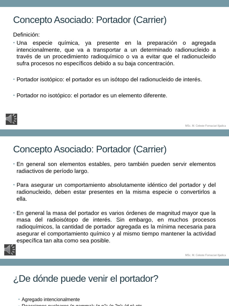 Actividad Específica de Radionucleidos | PDF | Radionúclido ...