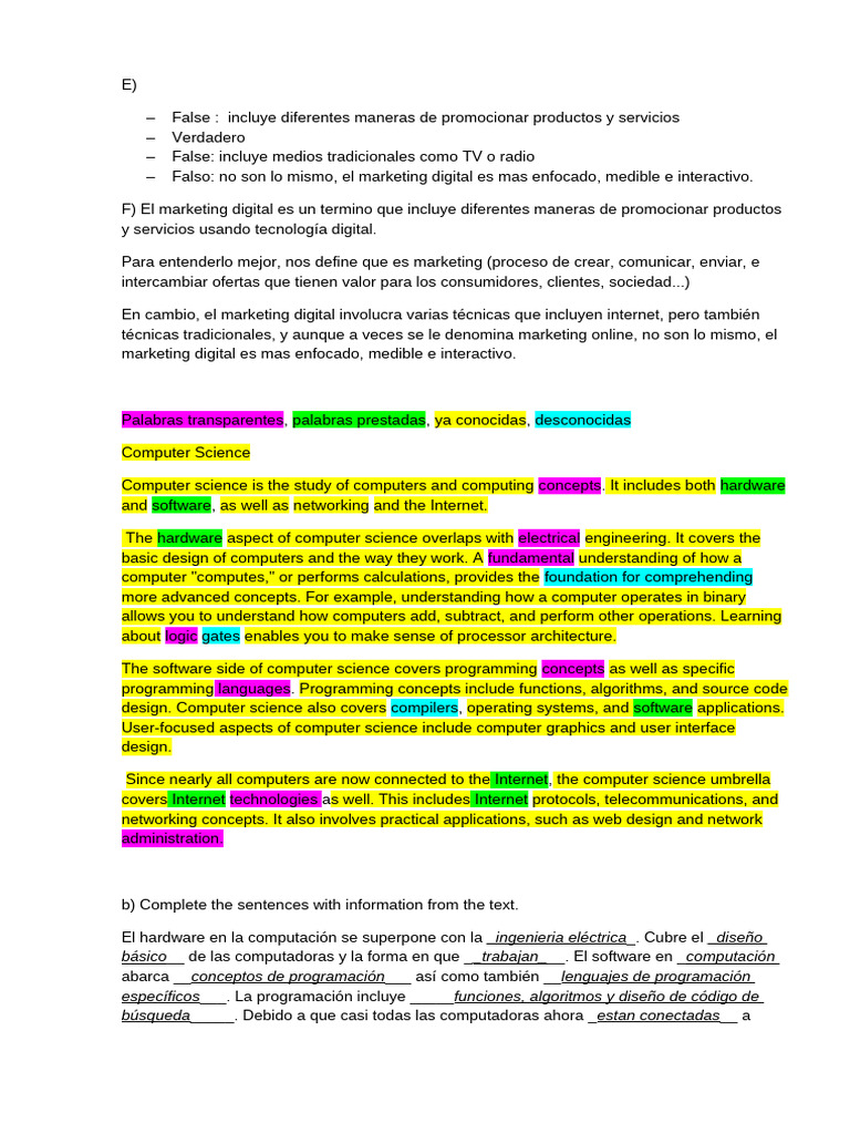Act Ingles Clase Virtual 22-05 | PDF | Computer Programming | Computer Science