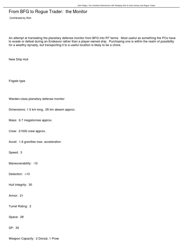 Monitor Defence Ship | PDF | Frigate | Warships