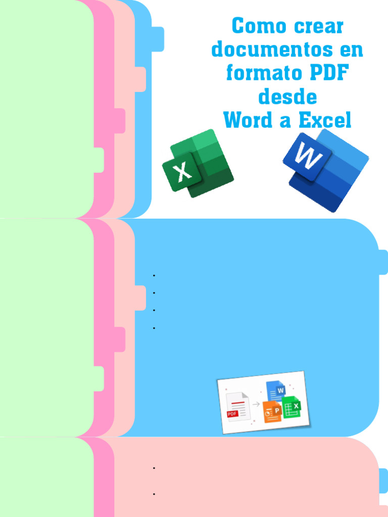 Como Crear Un Documento PDF - 100950 | PDF | Archivo de computadora | Microsoft Word