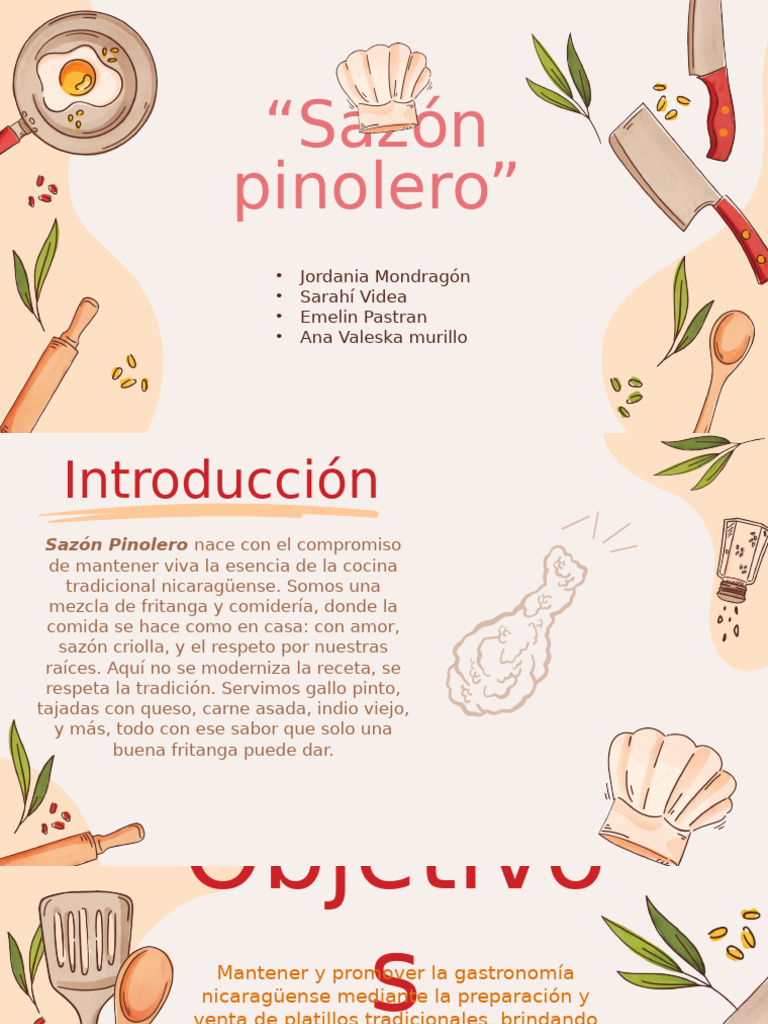 Sazon Pinolero | PDF | Planificación de recursos empresariales