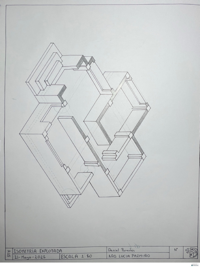 Isometria Explotada | PDF