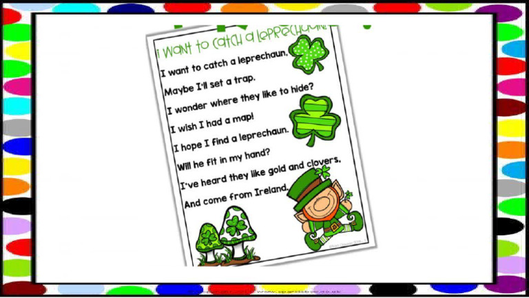 St. Patrick's Day Poem | PDF