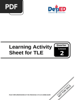 Q1 LE TLE 8 Lesson 1 Week 1 | PDF | Application Software | Educational ...