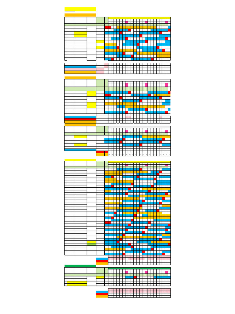 Roster Operator Ijap 2025 Rev 10 Revisi Absen - Newhir | PDF