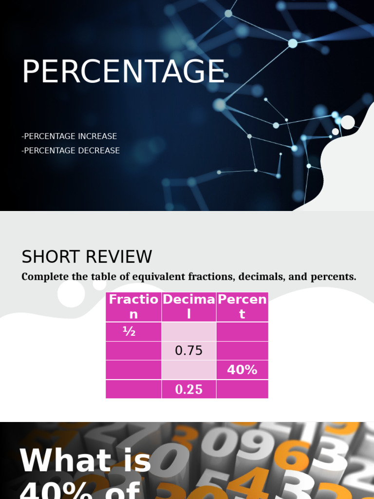 Calculating Percentage Increases | PDF | Percentage | Arithmetic