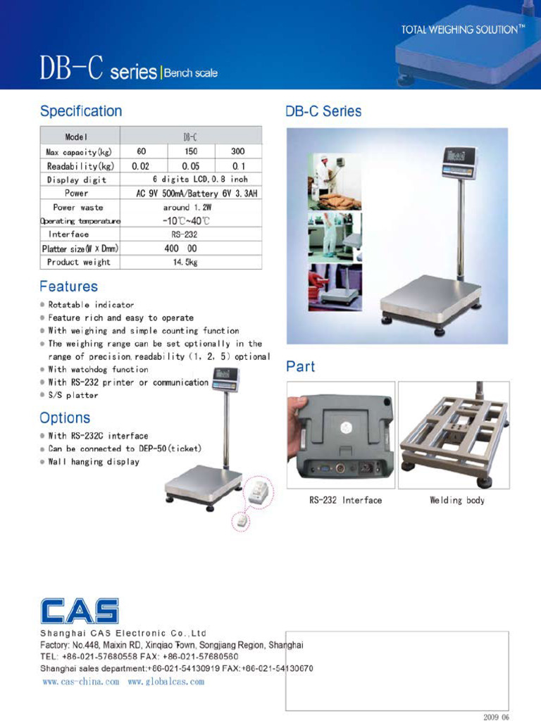 Brochure CAS DBC Bench Scale | PDF