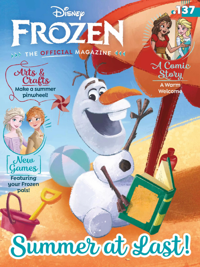 M4A - Disney Frozen The Official Magazine I137 2025 | PDF