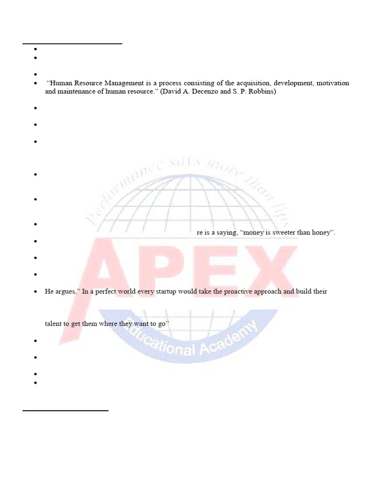 Human Resource Management Strategies | PDF | Human Resource Management ...