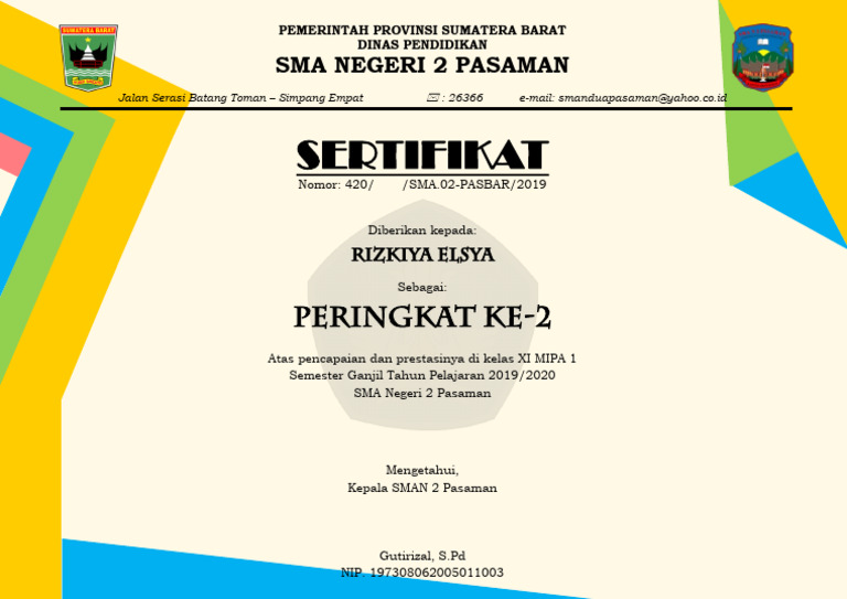 Xi Mipa Peringkat 2 | PDF