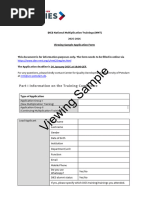 NIMT March 2025 Intake Application Guide | PDF | Identity Document