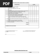 APhA Injection Technique Assessment Form | PDF | Injection (Medicine ...