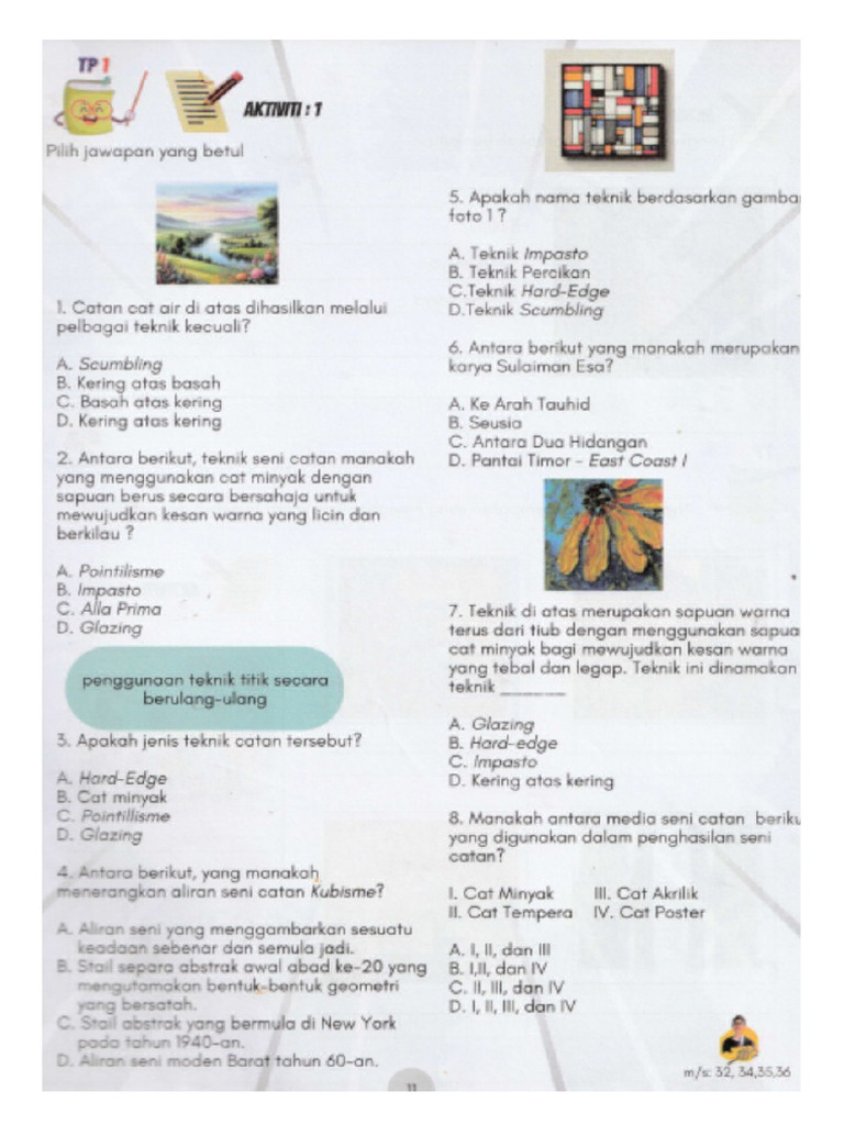 Seni Catan Latihan | PDF