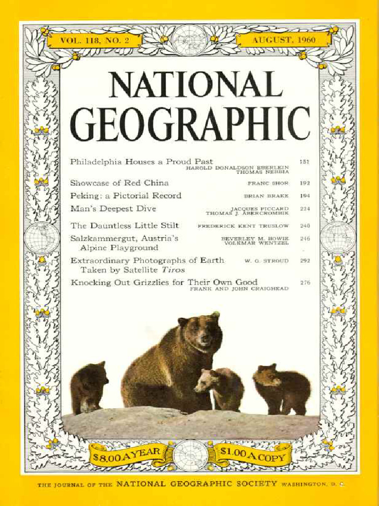 National Geographic 1960-08 118-2 Aug | PDF