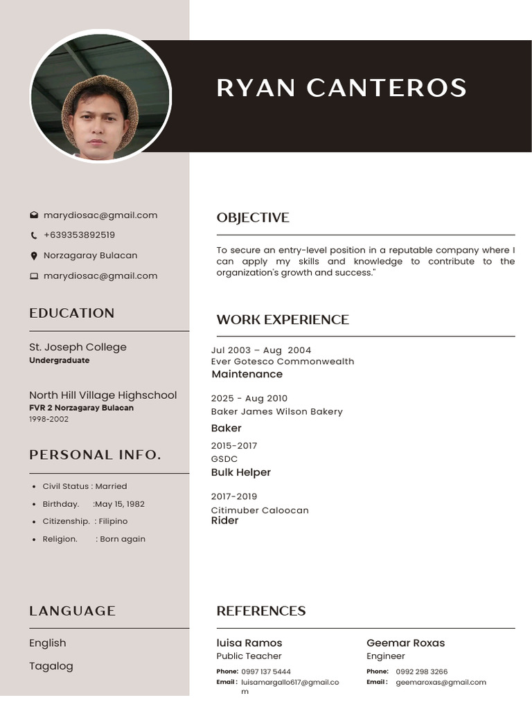 Ryan Resume | PDF
