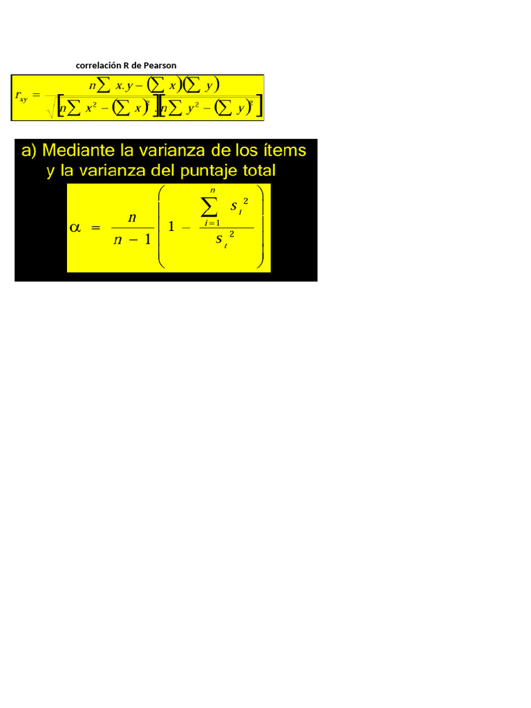 Correlación R de Pearson | PDF