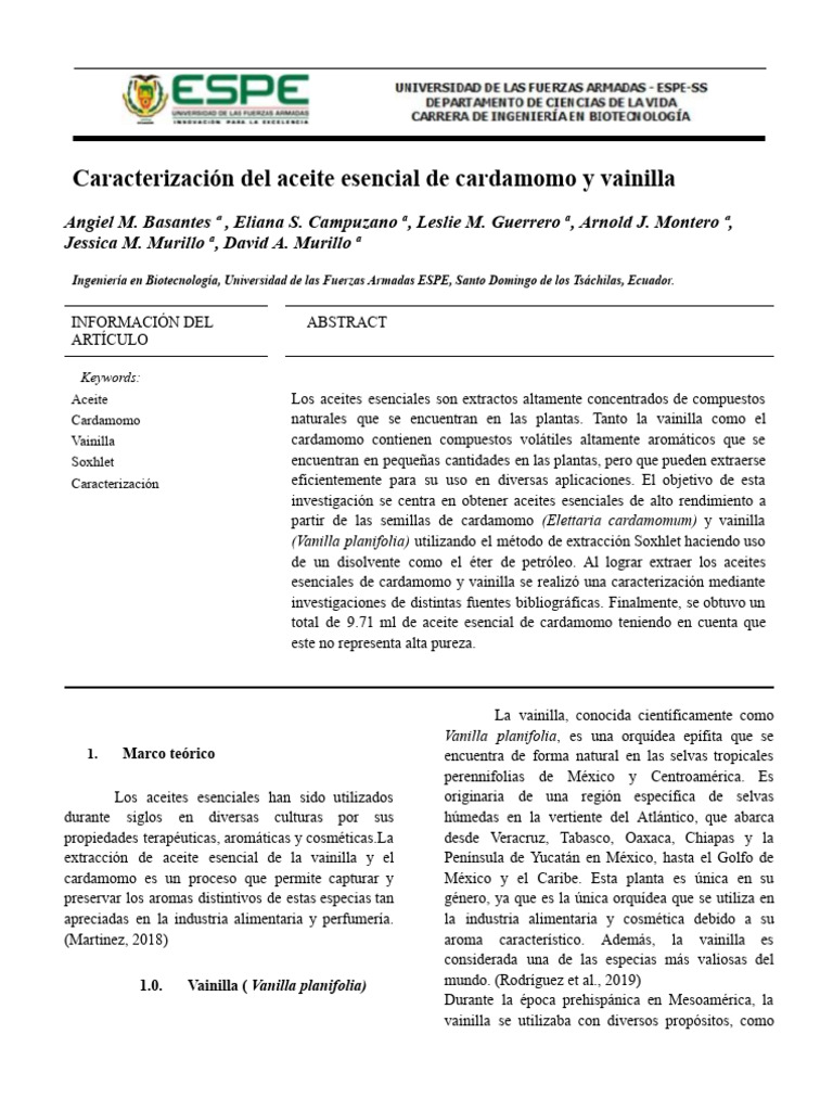 Grupo 3 Aceite Esencial Unidad3 | PDF | Petróleo | Solvente