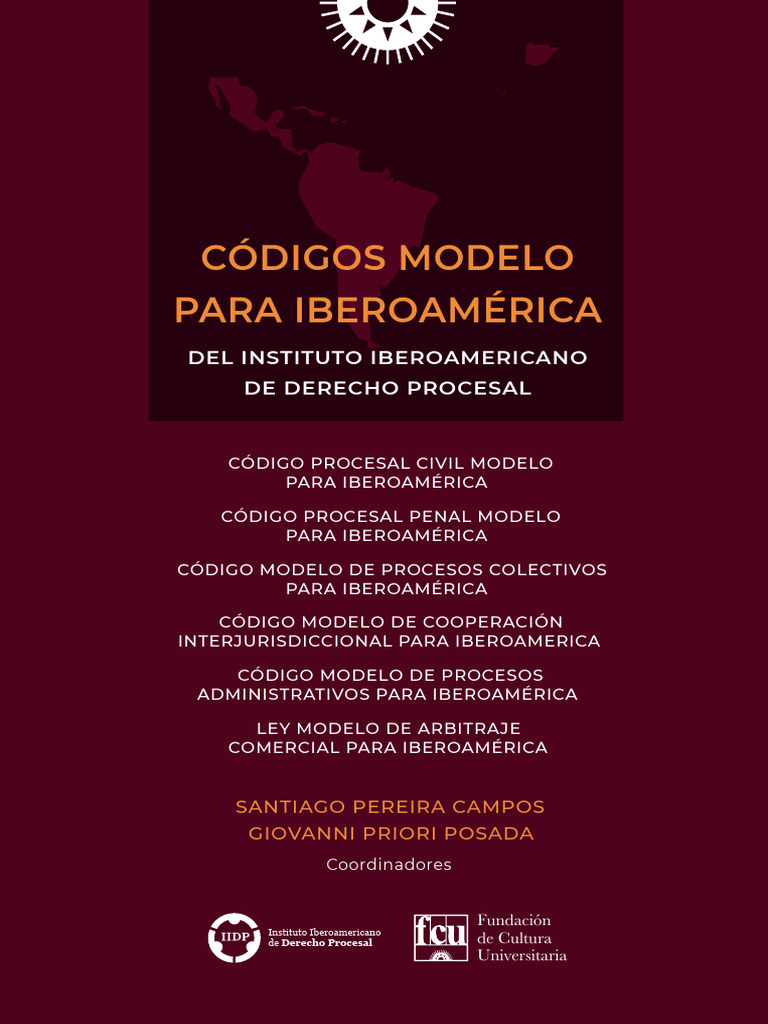 Libro Códigos Modelo Del IIDP Versión Final PDF para Su Distribución | PDF | Ley procesal ...