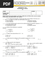 Math Multiple Choice Questions | PDF